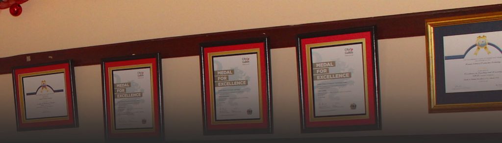 Our Capabilities / Awards - Kenson School of Production Technology