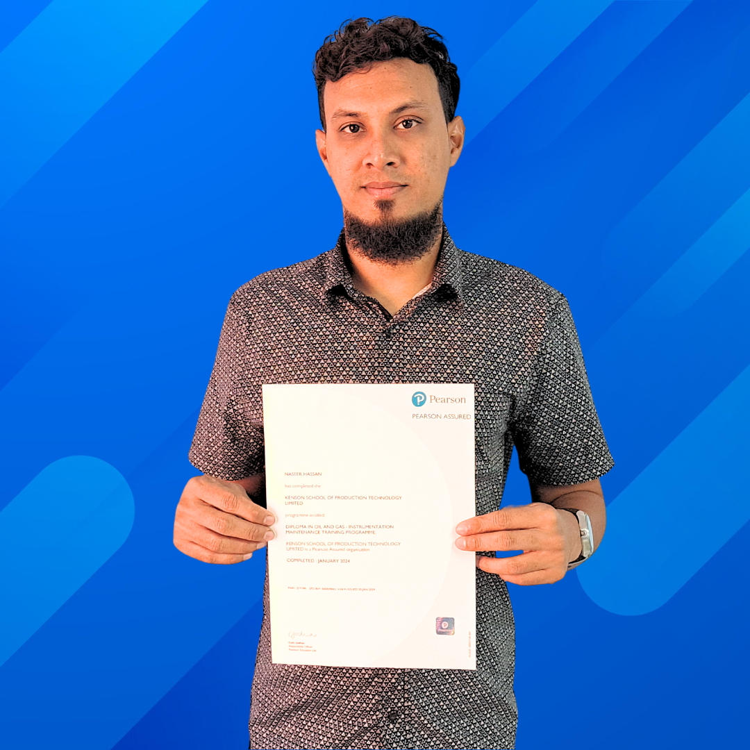 Naseer Hassan - Student Testimonial - Kenson School